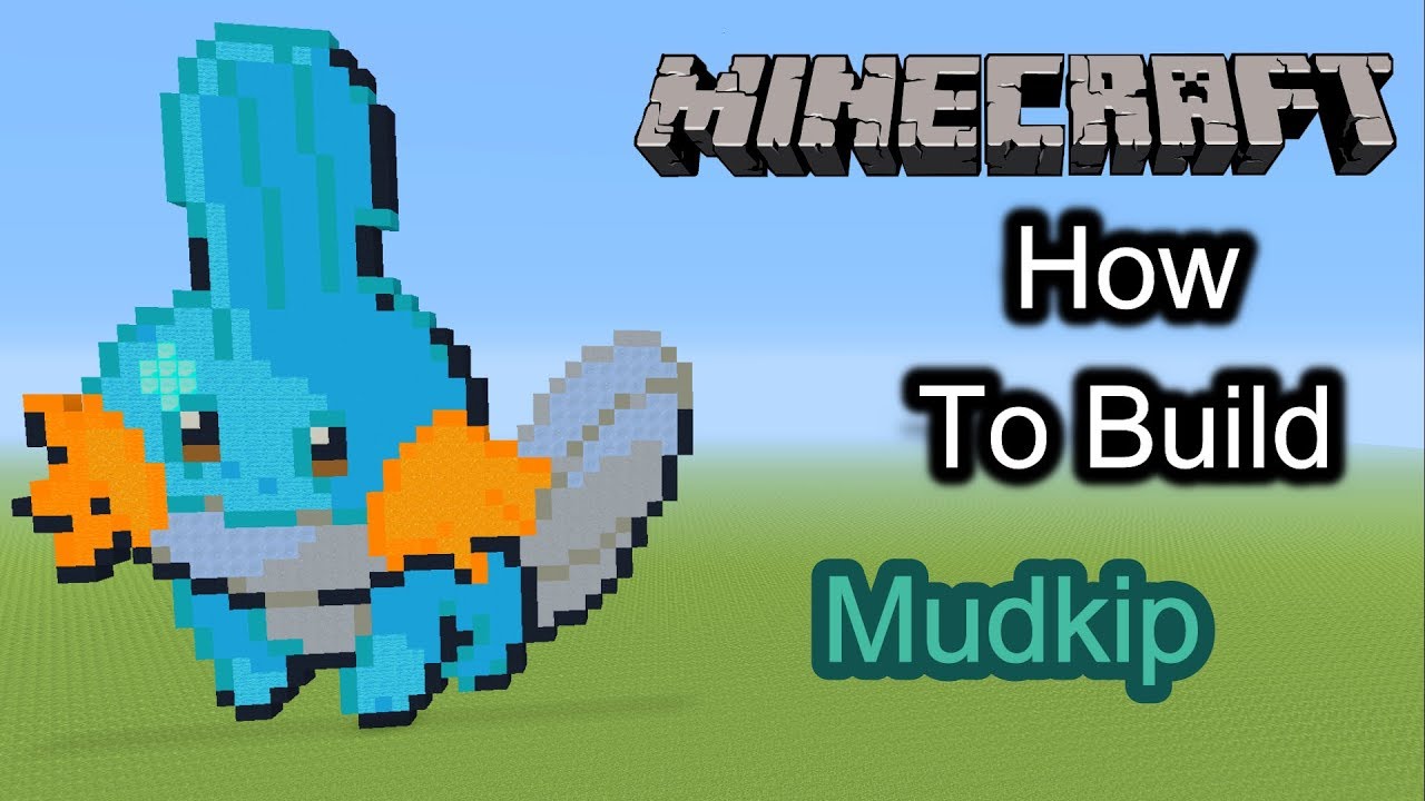 Minecraft Tutorial - Mudkip (Pokemon)