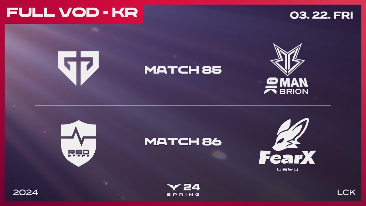 [電競] 2024 LCK Spring W9D3 - 看板LoL - PTT網頁版