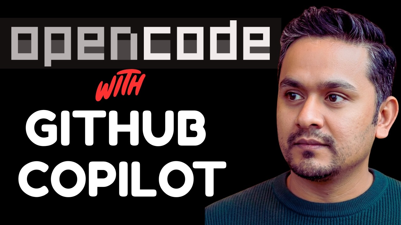OpenCode Tutorial: Connect GitHub Copilot Free | Beginner Guide