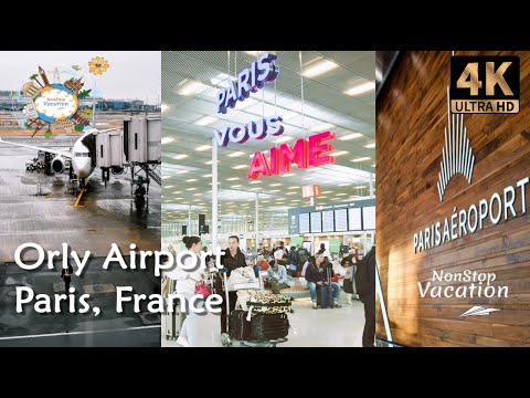 PARIS ORLY (ORY) 🇫🇷 AIRPORT | Aéroport de Paris-Orly | Paris France Walk Tour [4K]