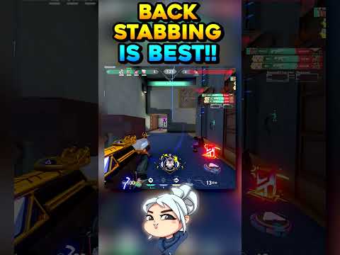 Backstabbing is best ๐ถโ๐ซ๏ธ๐ถโ๐ซ๏ธ ?? ......#valorant #valorantclips