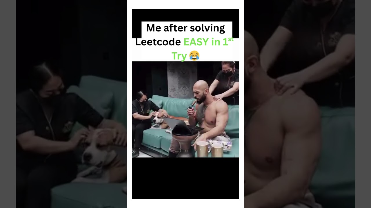 When You Finally Solve That Brutal Leetcode Problem #dsa #coding
