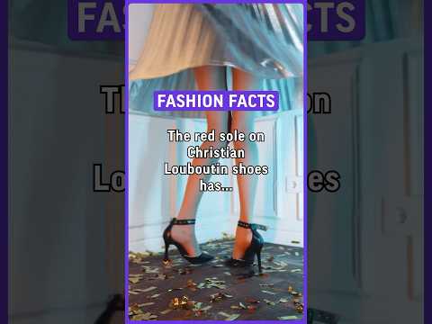 The red sole on Christian Louboutin shoes has become and iconic and trademark feature. #fashion