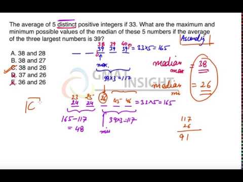 PS Q-51 - Hard - Maximize minimize Median Mean Statistics