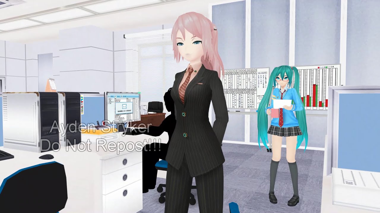 [MMD Talkloid] Miku loses her job
