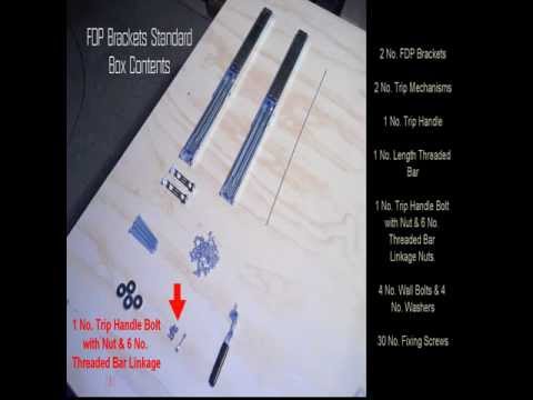 FDP Wall Mounted Brackets Instructions Part 1