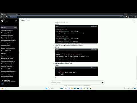 python examples with solutions
