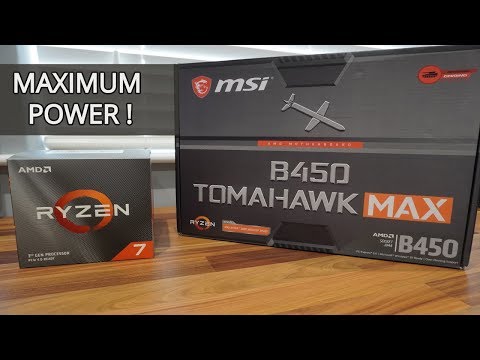 MSI B450 Tomahawk MAX Motherboard | The BEST B450 Motherboard for Ryzen 3000!?