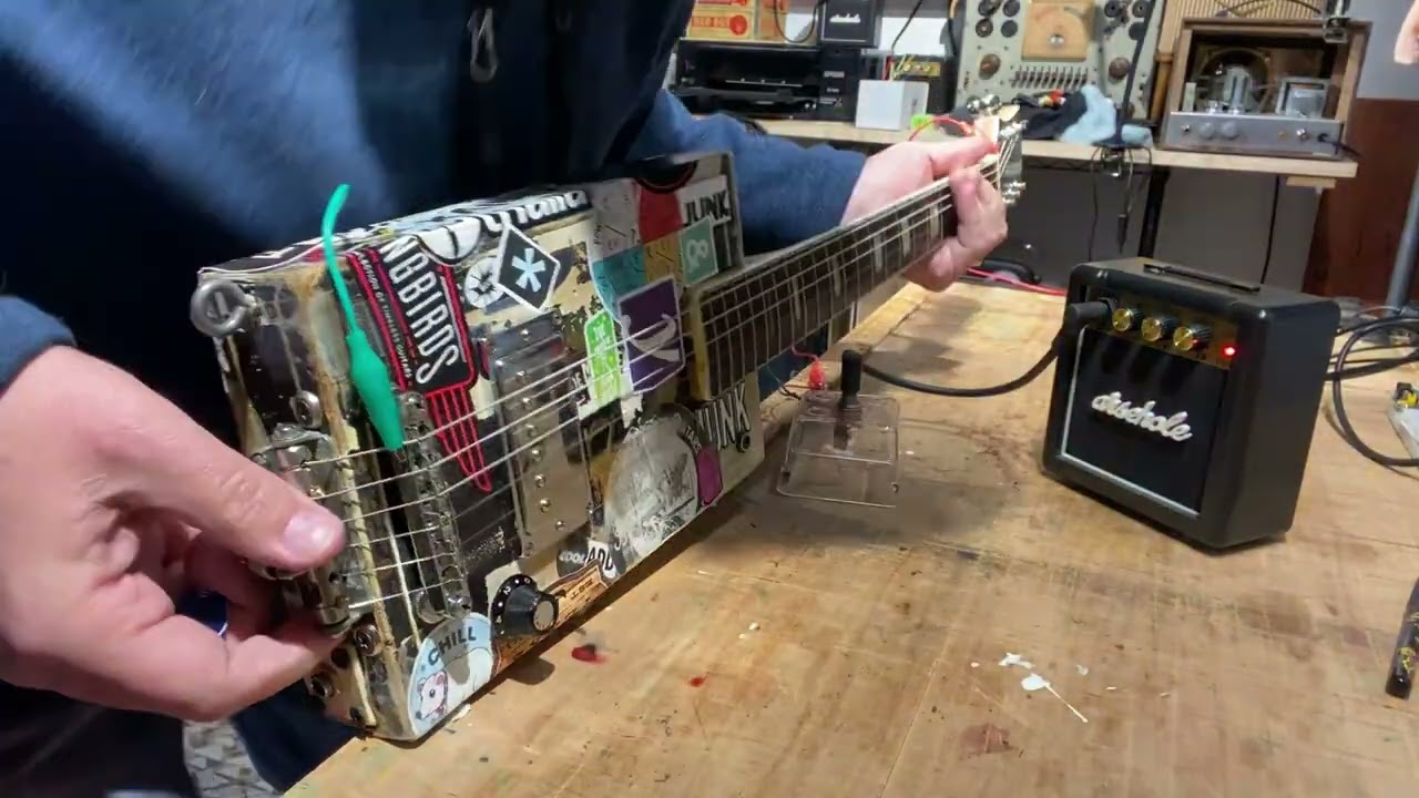 What Happens When You Hook Up a Guitar String DIRECTLY to an Amp?