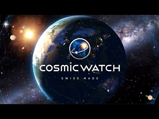Spotlight: Cosmic Watch is a Swiss Made planetary clock with gorgeous ...