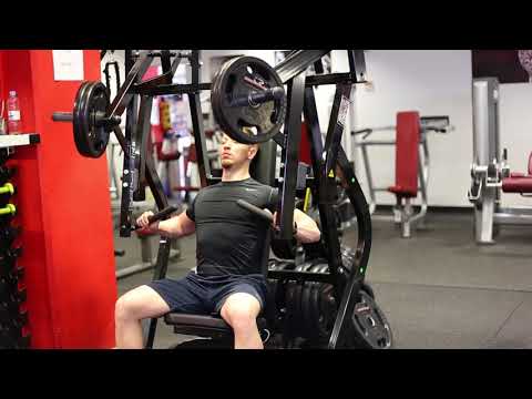 Lever Chest Press (plate loaded) | myworkouts.io