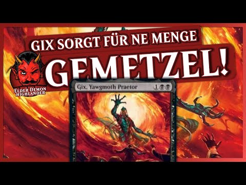 [DE] Elder Demon Highlander - Gix, Yawgmoth Praetor | The Brothers War ...