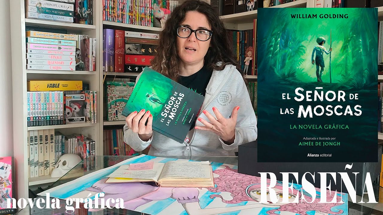 Review of the graphic novel Lord of the Flies 😞 #books #recommended #booktube #novel