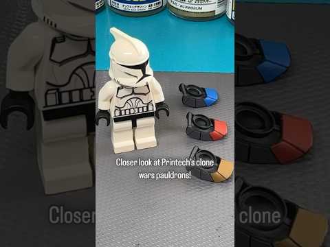 Comment on what other pauldrons should be made next! #starwarsclonewars #legoclonewars #legocustoms