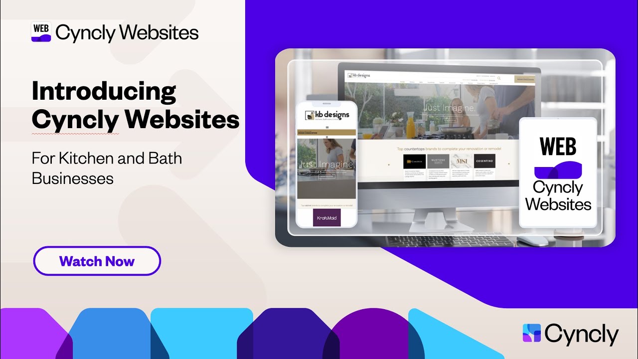 Cyncly Websites | Introducing Our All-New Website Platform for Kitchen and Bath Businesses.
