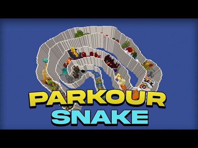 Parkour Snake v1.0.0 Minecraft Map