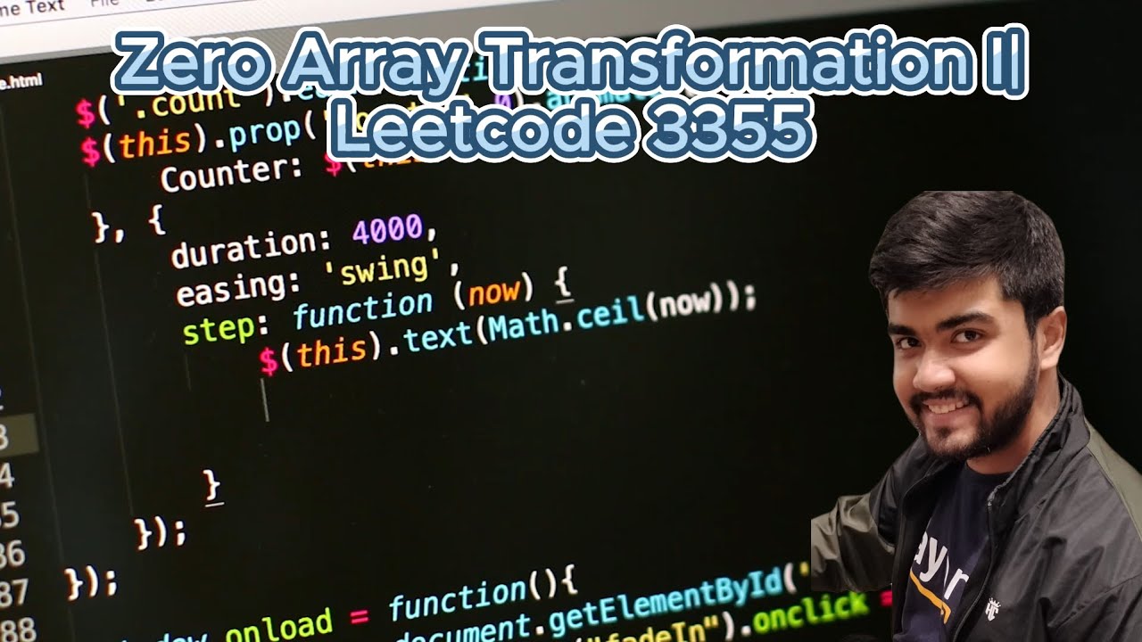 Zero Array Transformation I || Leetcode 3355 || Prefix Sum || Range Update || Point Update