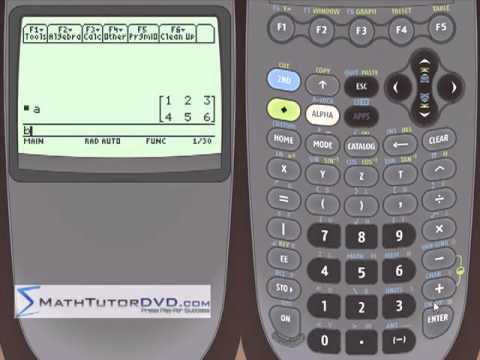 Lesson 16 - Solving Systems Of Equations With Matrices
