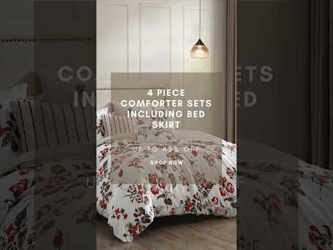 17th Anniversary Sale Upto 45% Off on Comforters, Quilts, Window Panels, Shams, etc
