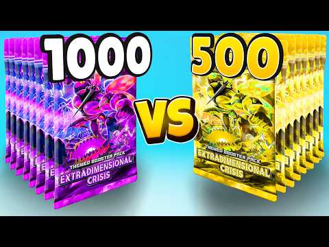1000 HourGlass vs 500 Gold Pack Battle!