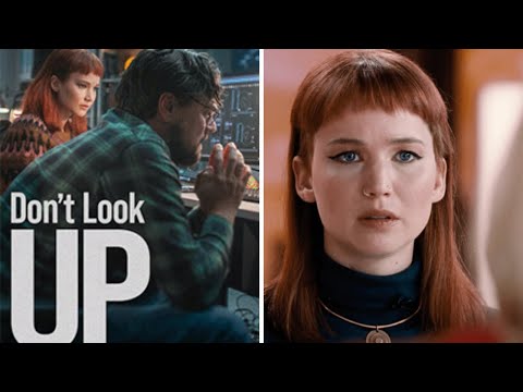 DON'T LOOK UP 2021 Leonardo DiCaprio, Jennifer Lawrence