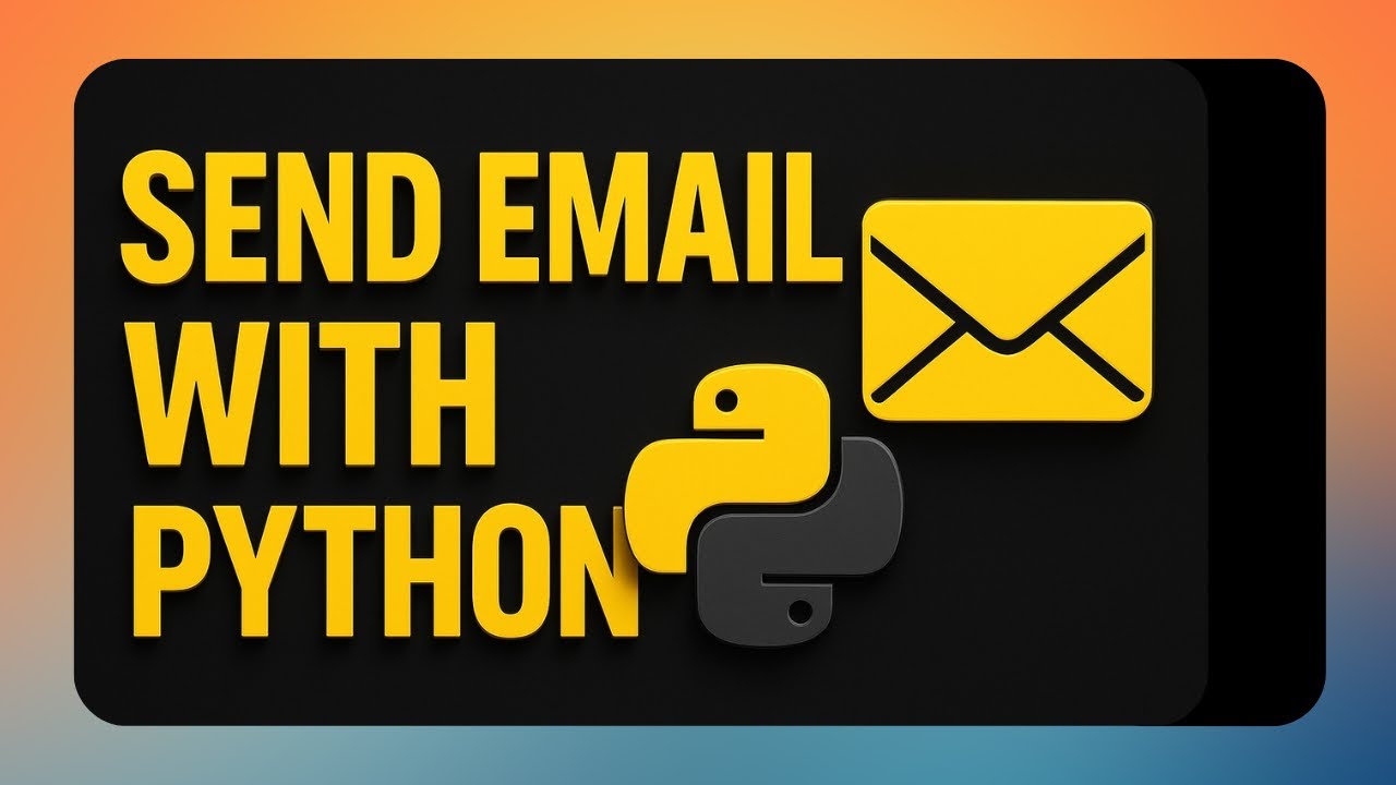How to Send Emails With Python Script Using Gmail SMPT (2026)