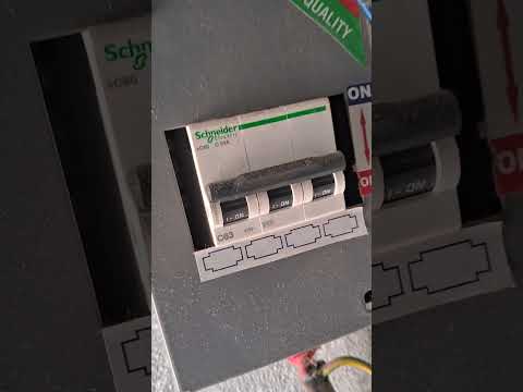 Schneider 63 A TP Mcb #electrical #panel #powerfactor #wire #440volt #moter