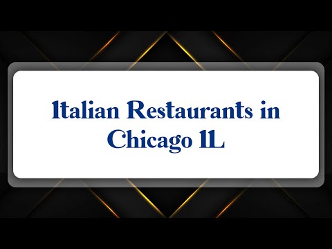 Top 10 Italian Restaurants in Chicago, IL