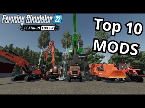 TOP 10 FORESTRY MODS FOR FARMING SIMULATOR 22 |2024 UPDATED | FS22 MODS