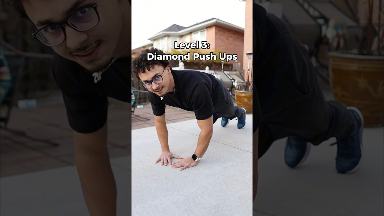 Push Ups Levels 1 - 6