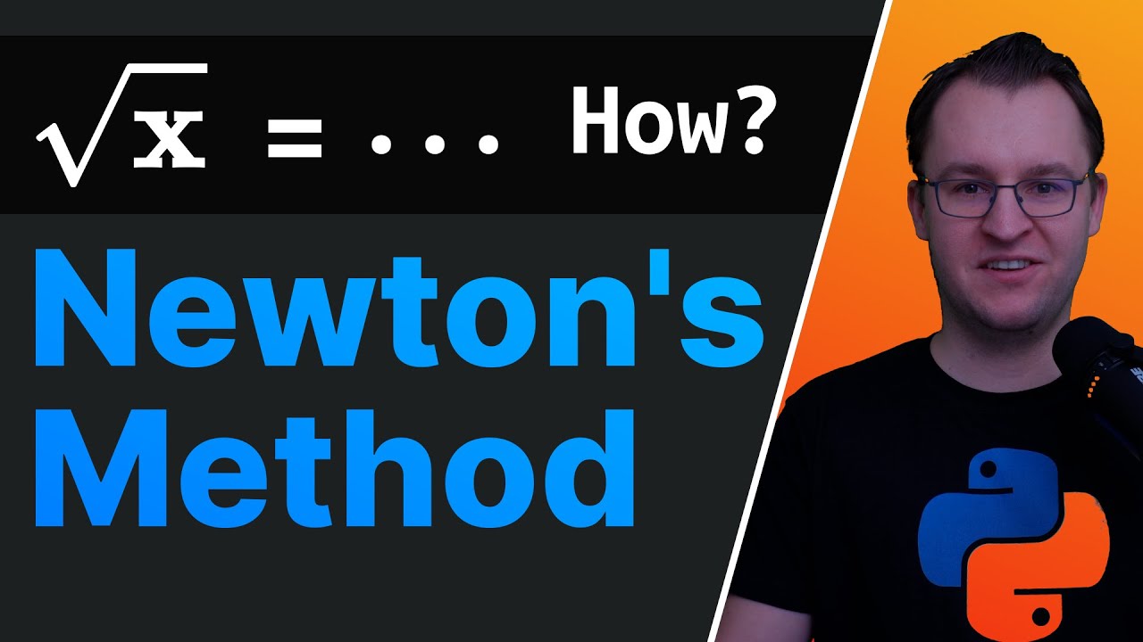 How to use Newton's Method to calculate Square Roots in Python