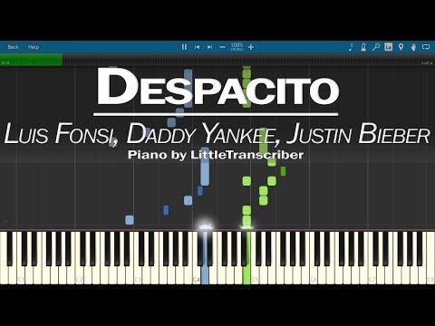 Luis Fonsi - Despacito Sheet Music for Piano | Free PDF Download ...