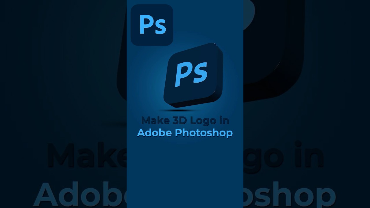 Make 3D Logo In Adobe Photoshop