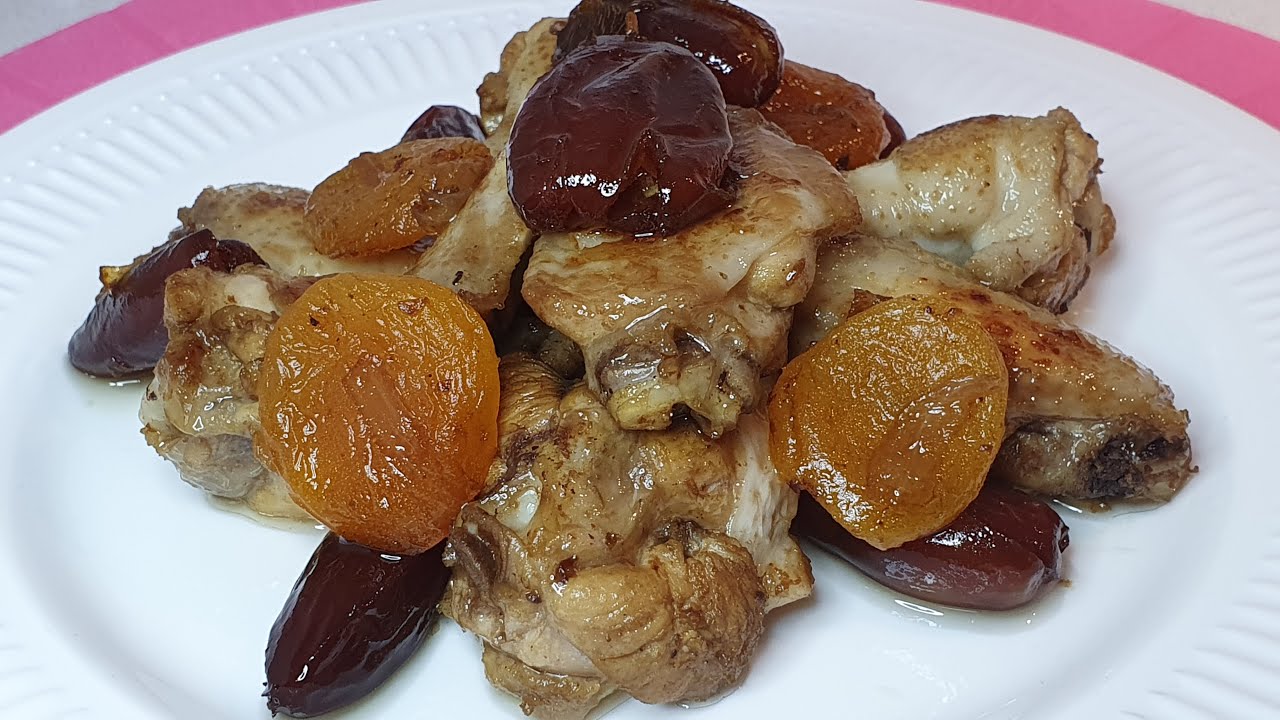 ALITAS RUSTIDAS CON DÁTILES Y OREJONES. Quedan simplemente deliciosas! #nuberosaylila