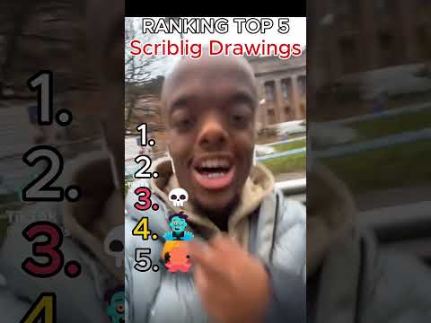 Ranking Top 5 Scribbling Drawings π
