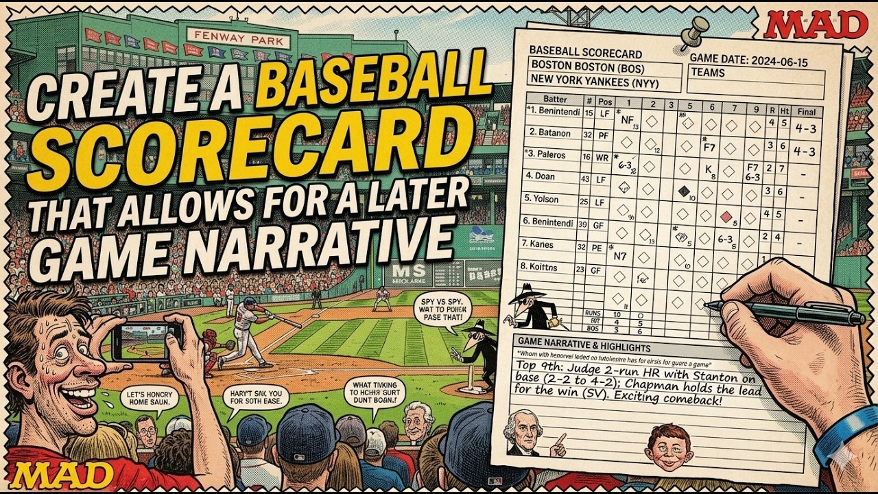 Scorecards, Done RIGHT! ..Creating a Narrative...