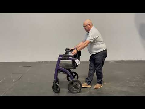 A rollator and wheelchair in one? The Rollz Motion