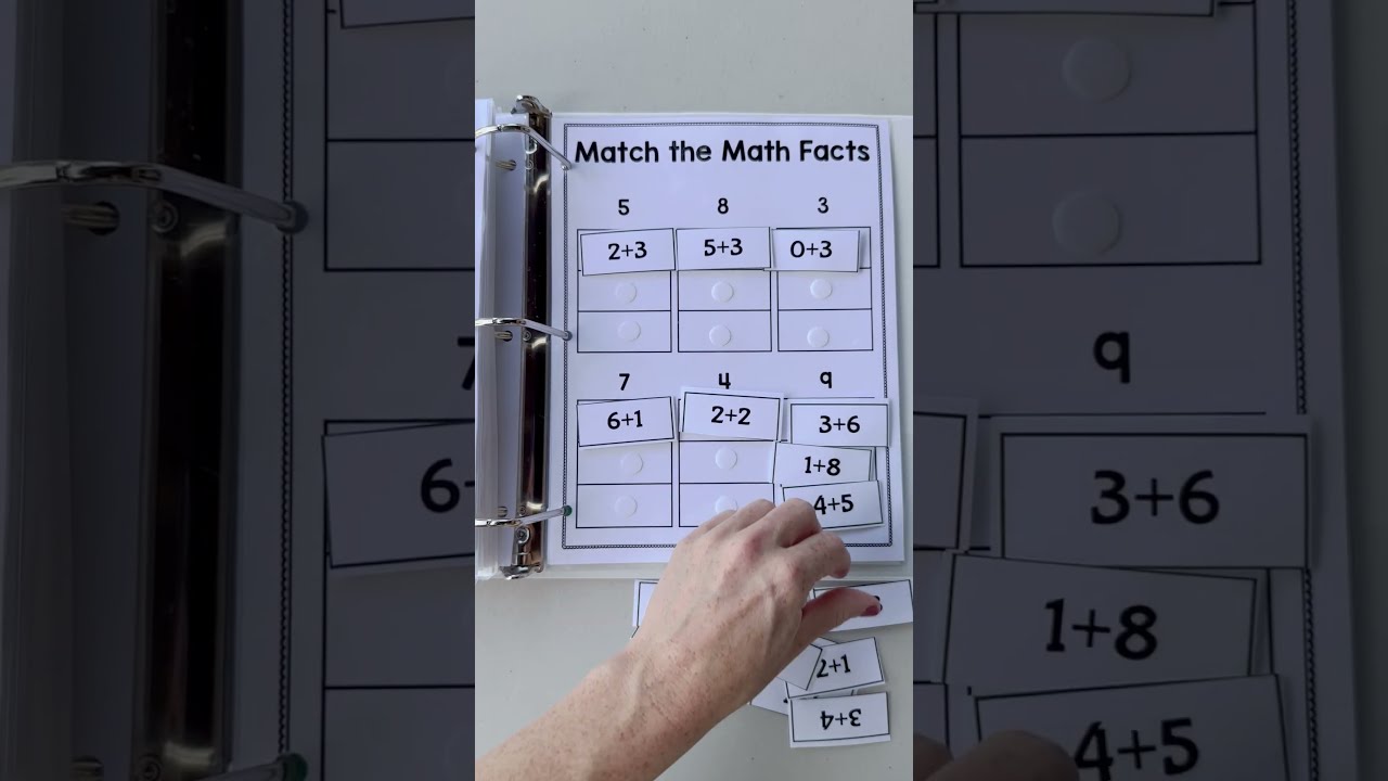 Interactive Math Work Activities!