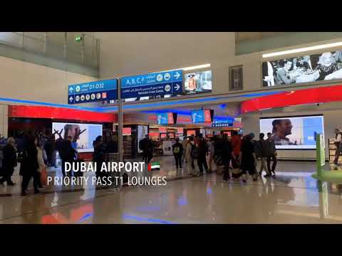 Priority Pass Lounges - Dubai Airport Terminal 1
