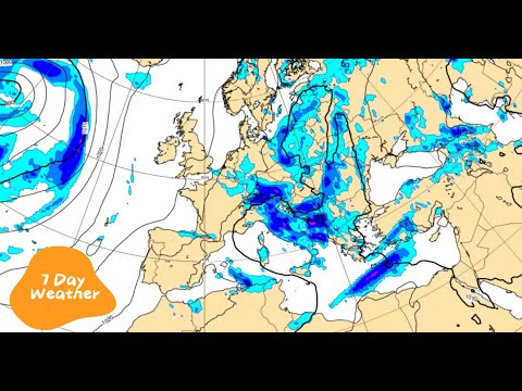European Weather | ECMWF Model Precipitation June 25, 2025 l Severe Rain Storms On the Way In Europe