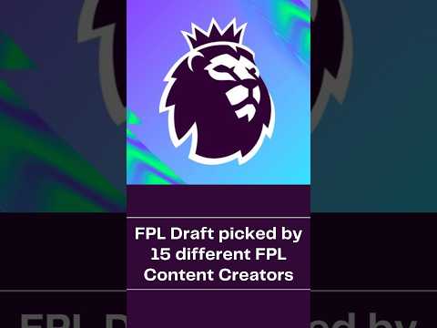 FPL team picked by 15 Content Creators | Fantasy Premier League 2024/25