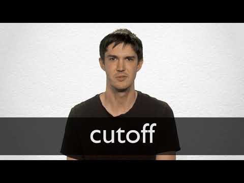 CUTOFF 释义 | 柯林斯英语词典