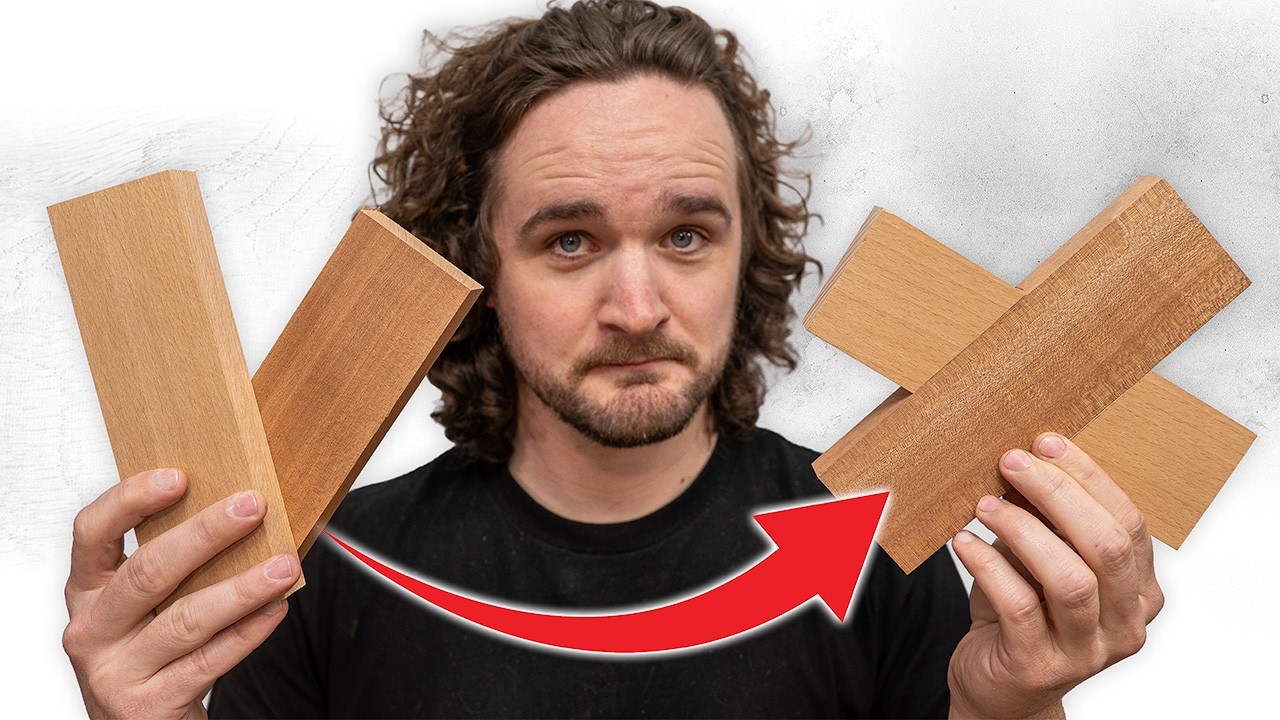 Angled Cross Halving Joints | The ONLY Method You'll Ever Need