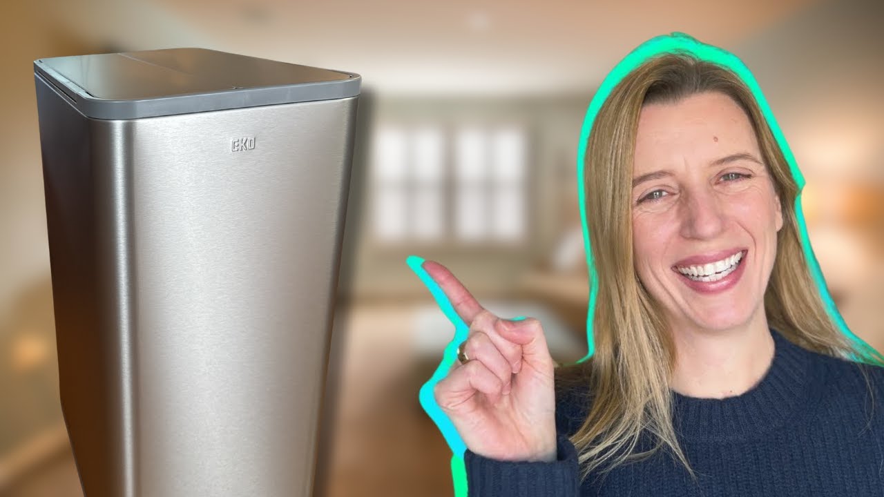 This Trash Can's Opening Mechanism Is Genius | EKO X-Wing Step Bin