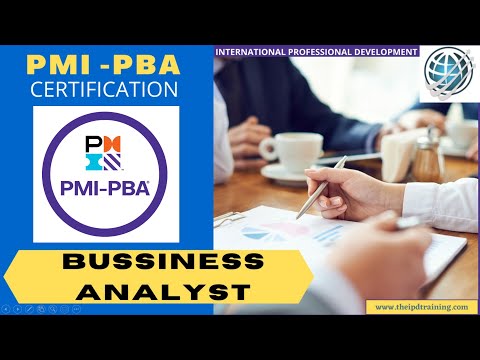 PMI-PBA Certification, An Overview