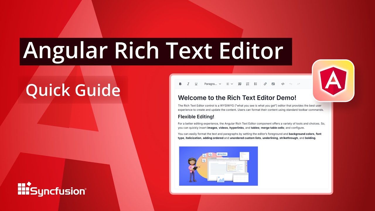 Angular Rich Text Editor: The Ultimate Feature Walkthrough