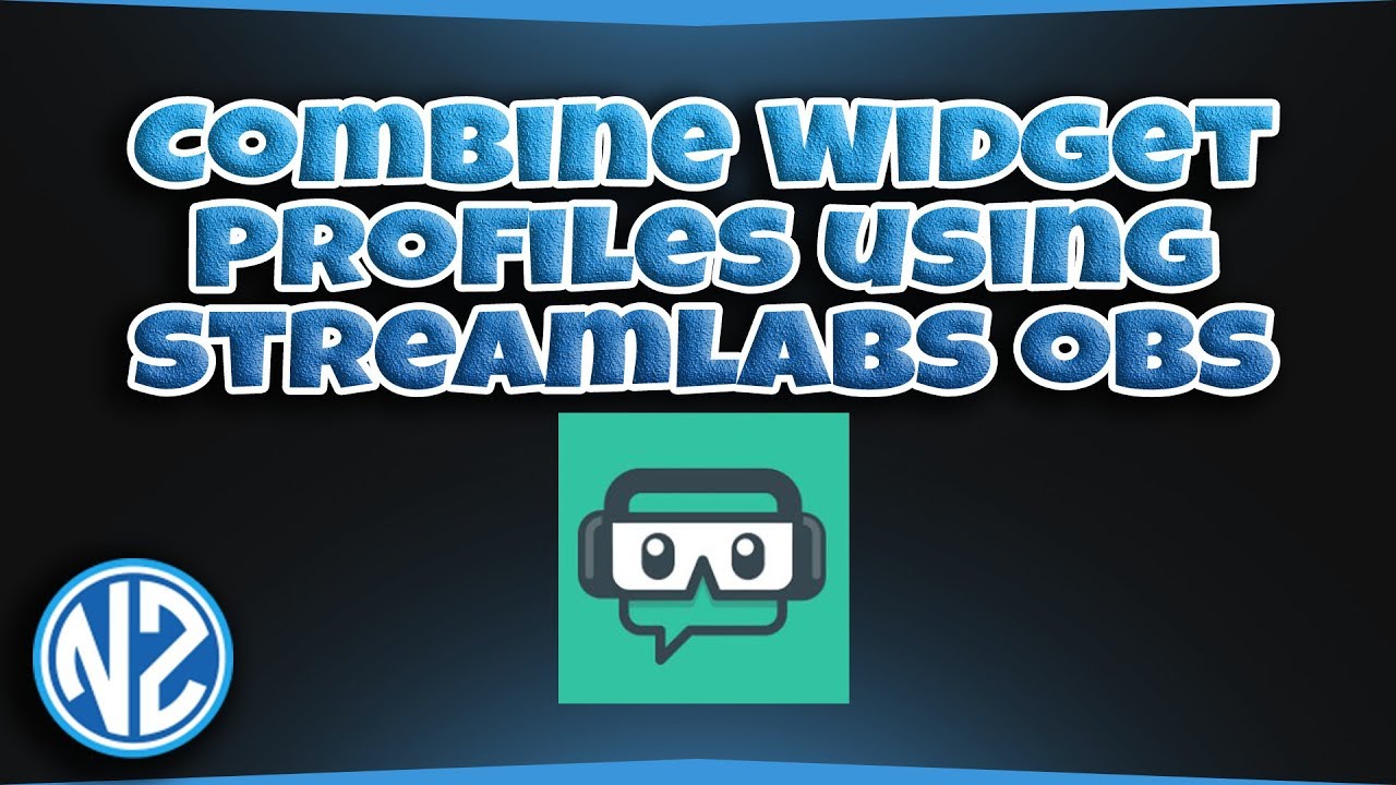 How to Combine Widget Profiles in Streamlabs OBS - Twitch Streaming