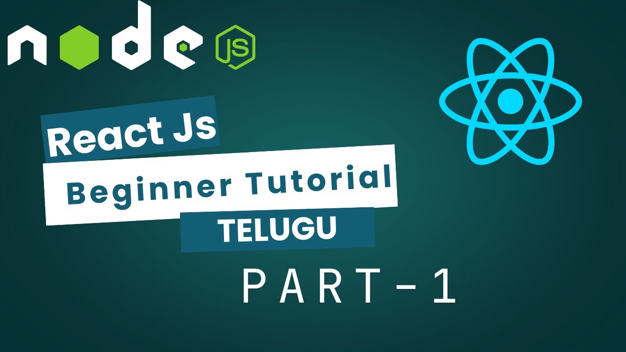 React Js Tutorial Telugu Part-1 | Web Development | Full Stack Development #webdevelopment