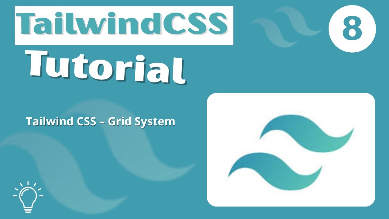 TailwindCSS v4 Tutorial 2026 #008 - Grid System in Tailwindcss