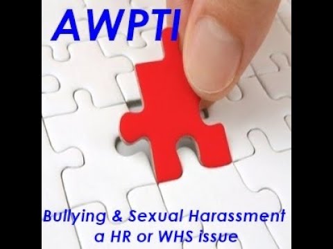 Workplace Investigation Australia Bullying Sexual Harassment a HR or WHS issue